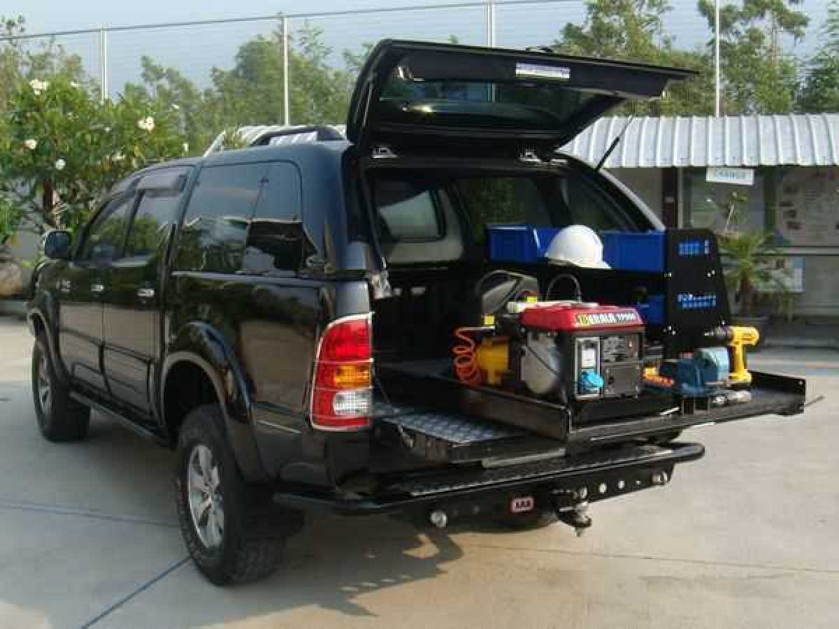 Ford Ranger MK3 Tray Slide|Pick Up Rear Storage|Single Cab